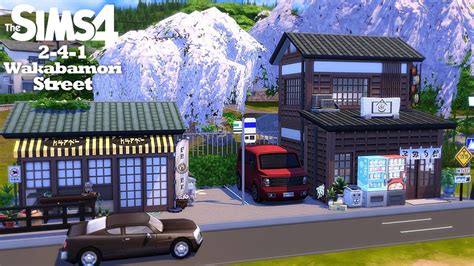 Wakabamori Street Sims No CC Speed Build YouTube