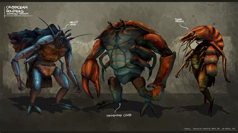 Crustacean Soldiers Undressed By Freakyfir On Deviantart