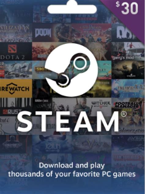 Steam Wallet Code USD 30 NGC