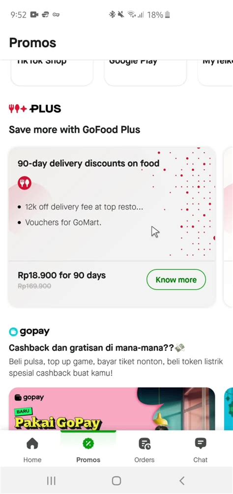 Gojek General Browsing Flow On Android Page Flows
