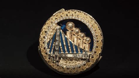 Golden State Warriors Championship Ring Features 16 Carats Of Yellow