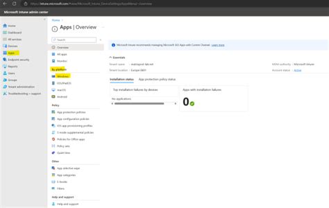 set up and deploy bginfo from sysinternals by using microsoft intune