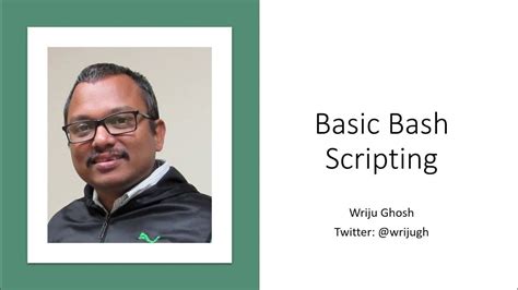 Basic Shell Scripting Youtube