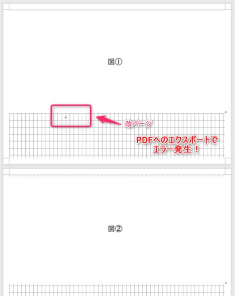 PDFエクスポートでエラーが発生した原因Microsoft Word