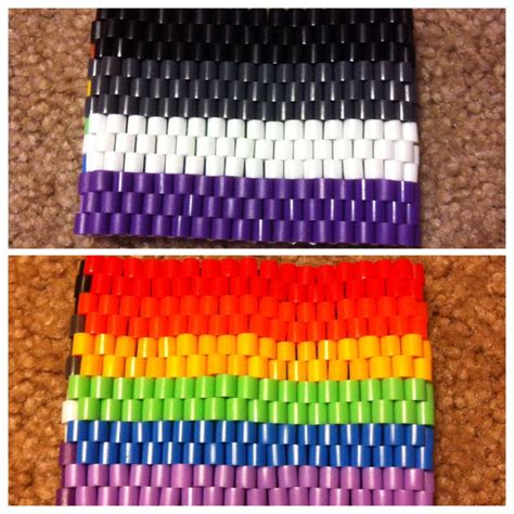 Perler Bead G And Asexual Pride Cuff By Antiari Kandi Photos On