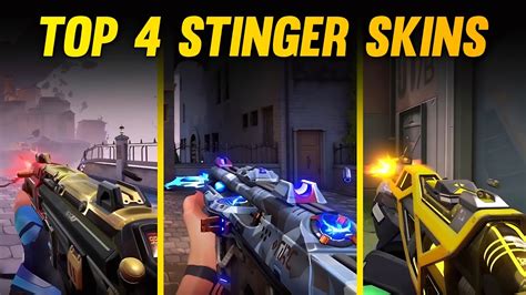 Prelude Stinger Vs Overdrive Vs Rgx Vs Sovereign Valorant Best Stinger Skins Youtube