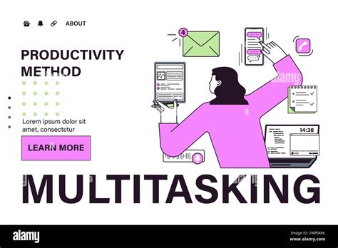 Employee Efficiency Web Or Landing Business Employee Productive Multitasking Time Management
