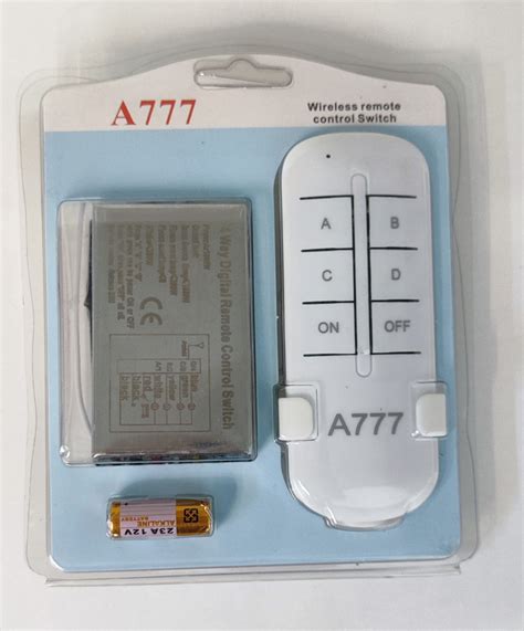 ریموت کنترل 4 کانال فلزی شغلتون