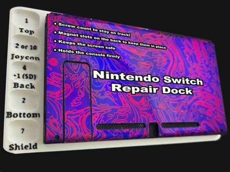 Nintendo Switch Repair Dock By Kuro Nekoshi Makerworld