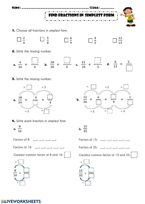 113367 Fractions In Simplest Form Đào Nguyễn Vân Anh