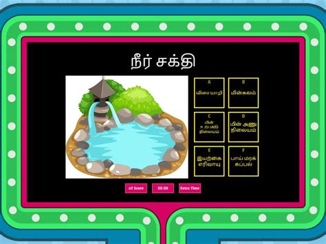 அறிவியல்சக்தியின் மூலங்கள் ஆண்டு 4 ஆக்கம் குபரமேஸ்வரி Gameshow Quiz