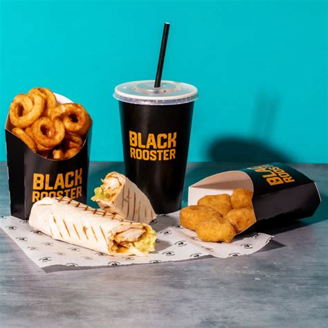 Chicken Tortilla Wrap Black Rooster