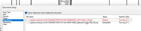Copypaste A Layout Viewport Into A Different Layout File And It Comes
