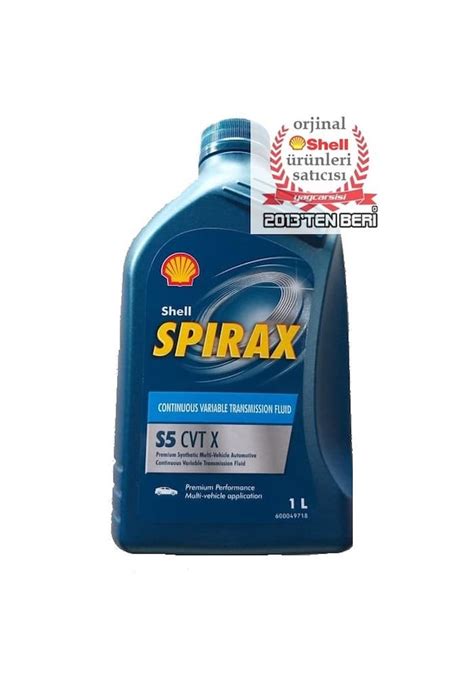 Shell Spirax S5 Cvt X Nissan Ns-2 Ns-3-Toyota Cvtf-Fe Tc Şanzıman Yağı ...