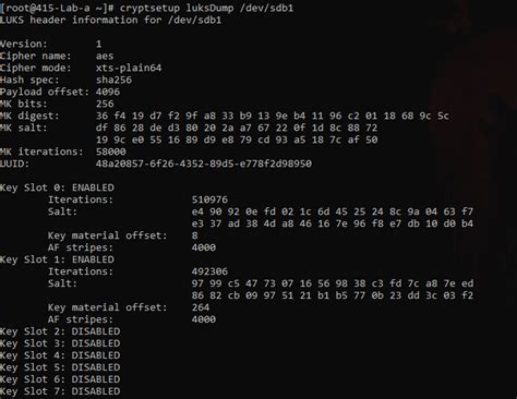 Luks Disk Encryption Connected