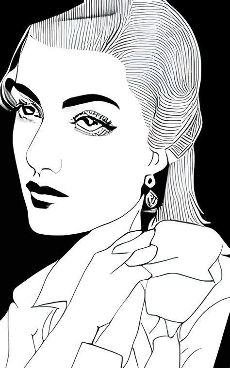 Female Fashion Drawing Sketches Vol 1 10880686 Vector Art At Vecteezy