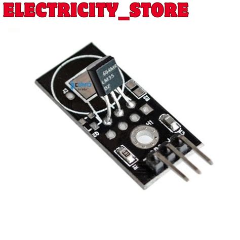 Lm35 Temperature Sensor Module Shopee Malaysia
