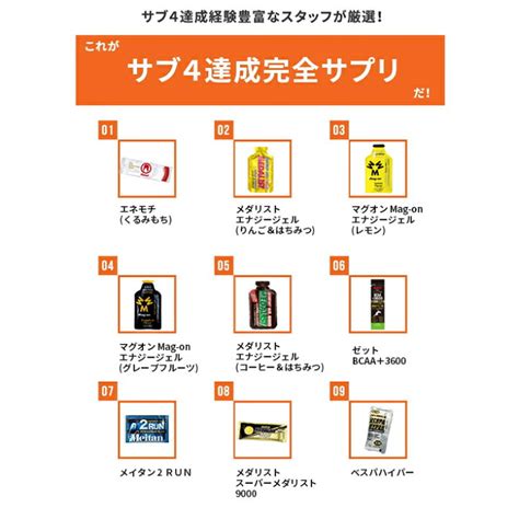 新品登場 ハーフマラソン完走セット マラソン 補給食 ランニング用品 ジョギング サプリメント ゼリー エネルギー補給系 ミネラル補給系 大会
