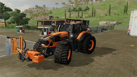 Hi Vis Led Lights Tractor Front Weight V1 0 1 Fs22 Mod Farming Simulator 22 Mod