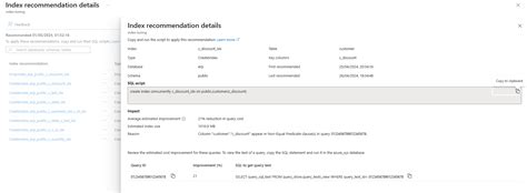 How To Query Interpret And Apply Index Recommendations Azure Database For Postgresql