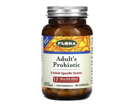 Flora Adults Probiotic 17 Billion Cells 60 Capsules