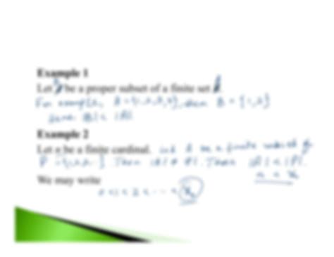 Solution Definition And Example Of Ordering Of Cardinal Numbers