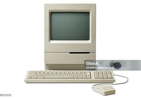 Alte Klassische Computer Stockfoto Und Mehr Bilder Von Computer
