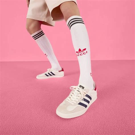 Adidas X Gucci Gazelle ‘white Auth Shoes
