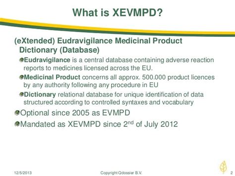 Iso Idmp Practical Considerations From Xevmpd Experience