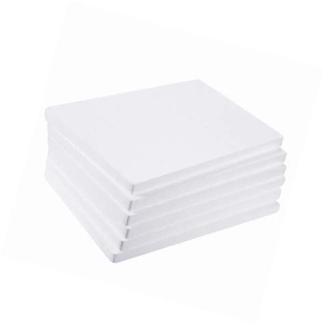Craft Waterproof Polystyrene Square Styrofoam White Large Free
