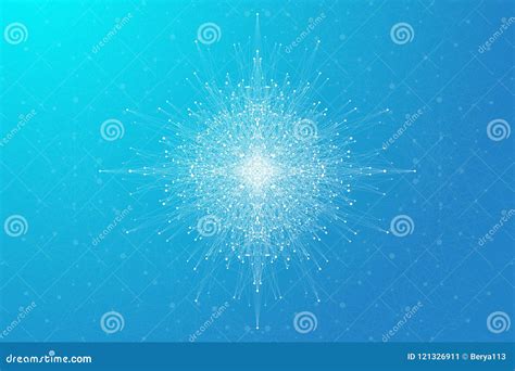 Big Data Visualization Graphic Abstract Background Communication