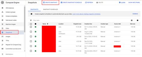 Gcp Snapshot Incremental Backup