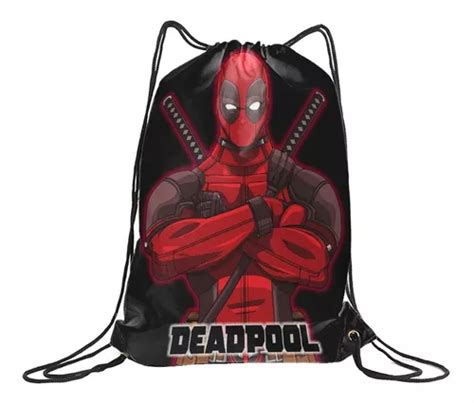 50 Morralitos Dulceros Personalizados Deadpol Fiestas En Venta En