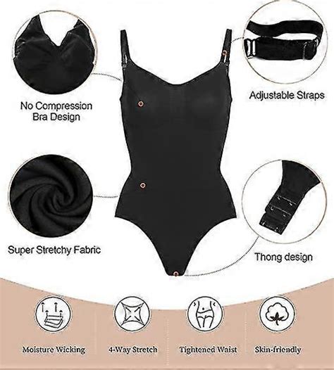 Ultra Comfy Body Shaperwomen Sculpting Bodysuit Tummy Control