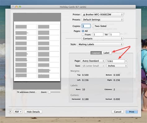 How To Print Multiple Address Labels From Address Book On The Mac
