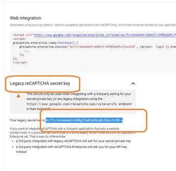 How To Setup Google ReCAPTCHA Docly