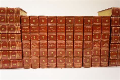 The Works Of George Eliot Cabinet Edition 24 Volumes With The Life