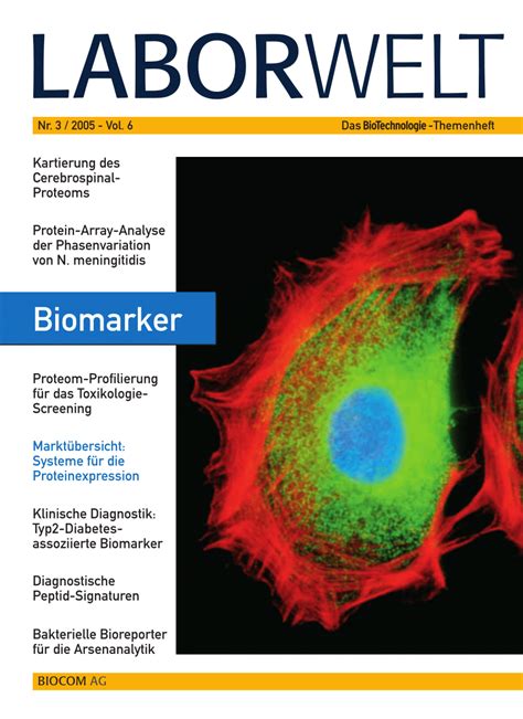 Pdf Proteom Profiling Im Toxikologie Screening
