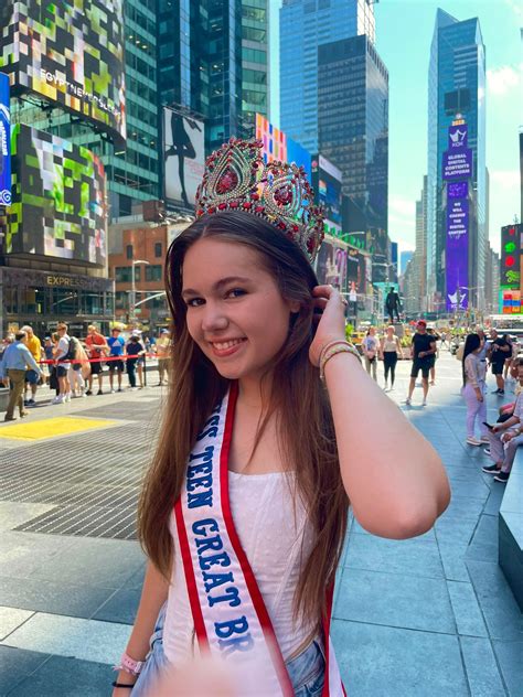 Miss Teen Great Britain Ends Her Summer At Camp America Pageant Girl