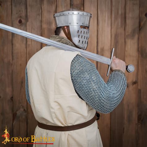 Crusader Knight Historical Bucket Steel Helmet