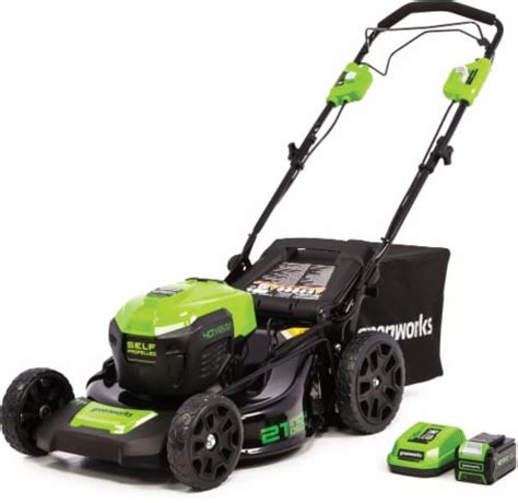 Greenworks 40 Volt Self Propelled Mower 1 Ct Fred Meyer