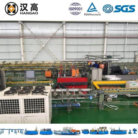 Annealing Finned Tube Heat Treatment System Hvac Induction Heating
