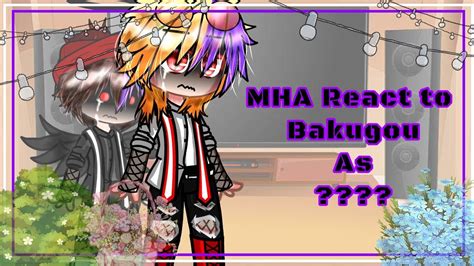 Mha React To Bakugou Past As Bakugou Angst Mha X Fnaf Mizu Afton Youtube