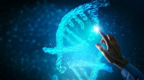 Premium Photo Studying The Digital Interface Of The Molecule