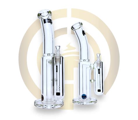 Inex Glass Double Dipper Two Sizes Golden Cedar Wholesale