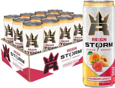 Reign Storm Tropical Fitness And Wellness Energy Drink 12