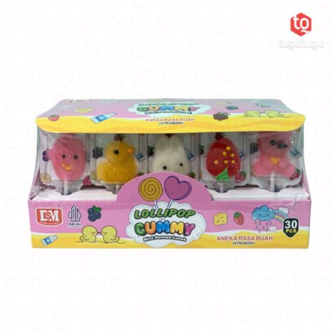 Jelly Gummy Mint Candy Soft Chewy Lollipop Viral Shopee Singapore