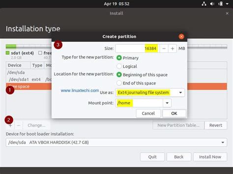 Ubuntu Disco Dingo Desktop Installation Guide With Screenshots