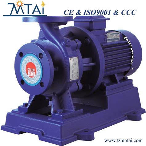 Horizontal Pipeline Centrifugal Pump Factory ISW ISWH ISWB Single Phase China Pump And Water Pump