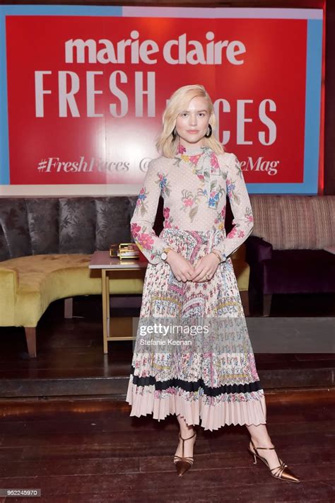 Maddie Hasson Attends Marie Claire Celebrates Fifth Annual Fresh